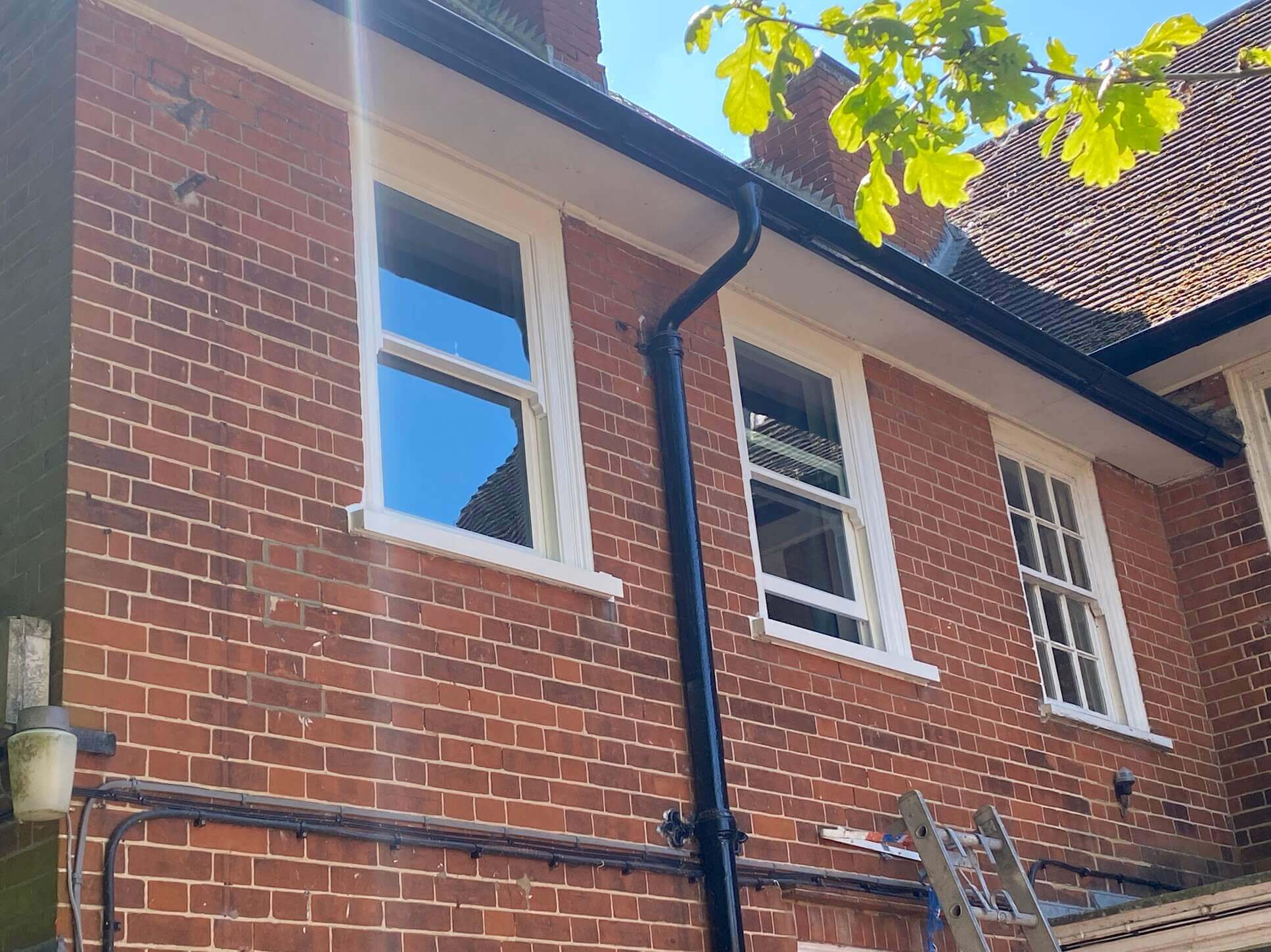 Double glazing of sash windows in a period property in Suffolk - Six ...