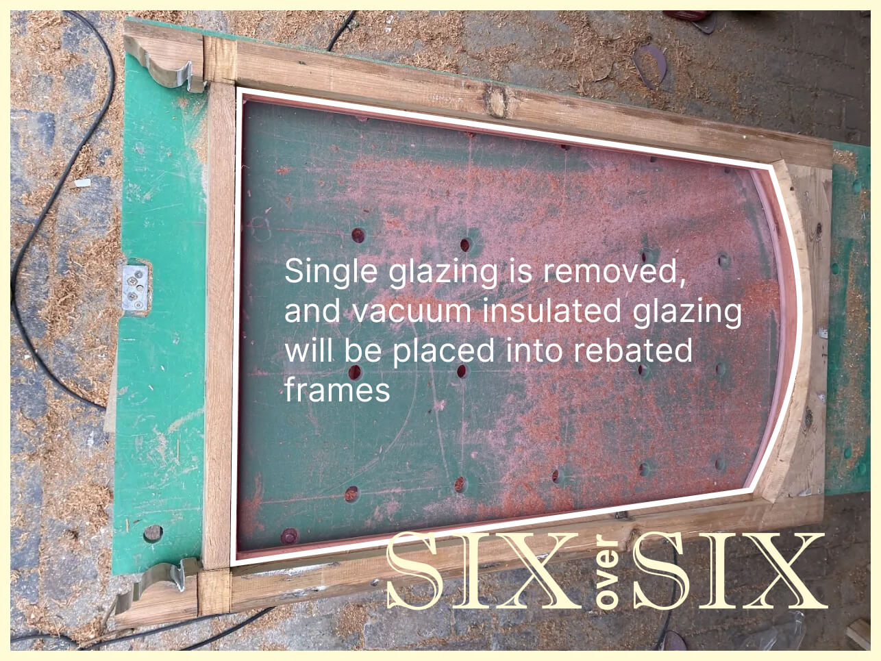 Types of windows which can use secondary glazing - Six over Six windows ...